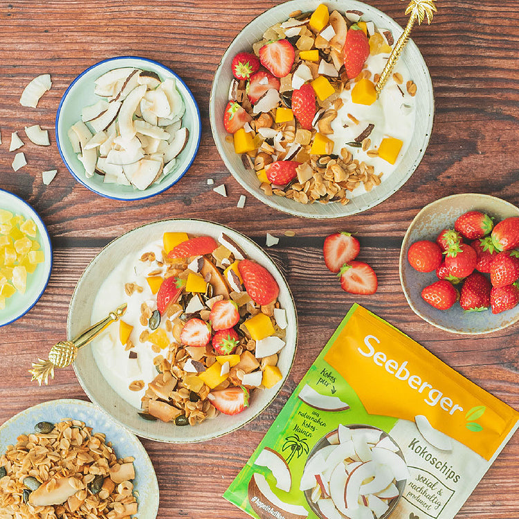 Recipe: Summer granola with coconut chips - Seeberger